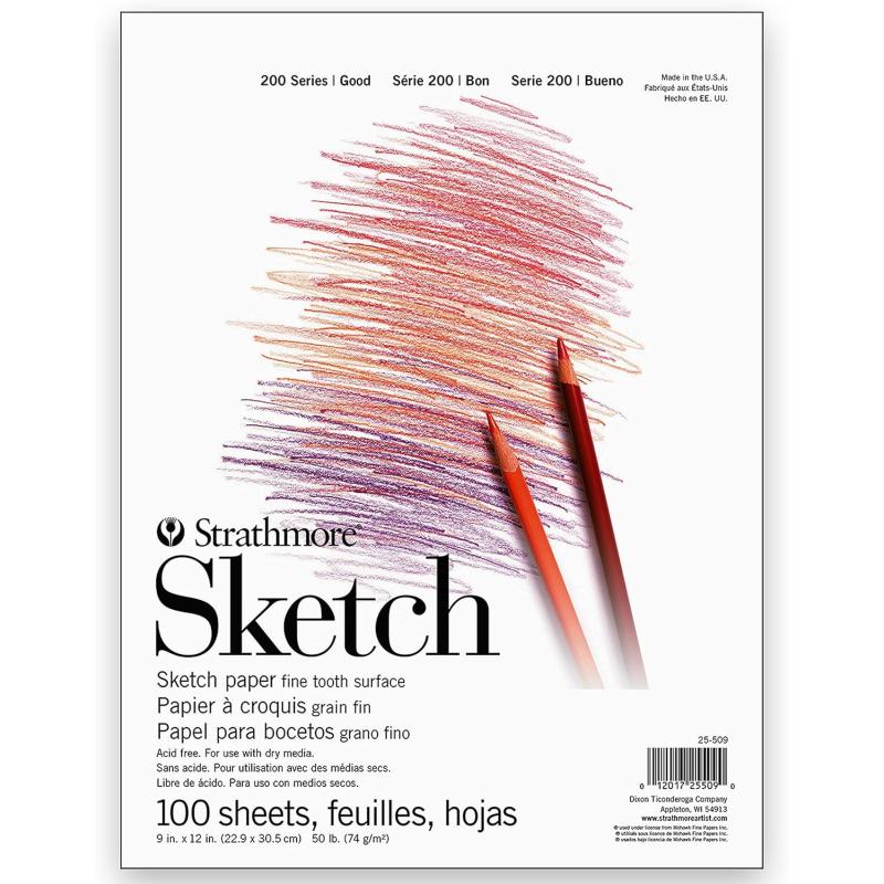 Strathmore Bristol Smooth Strathmore 500 Series Bristol Paper Pad – 2 ...