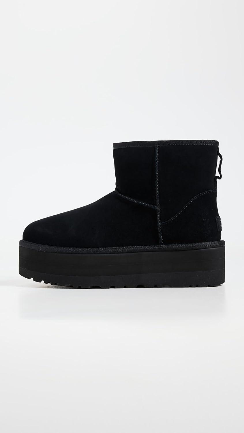 UGG Women’s Classic Mini Platform Boot(Black) - Shopbop Exclusive Deals